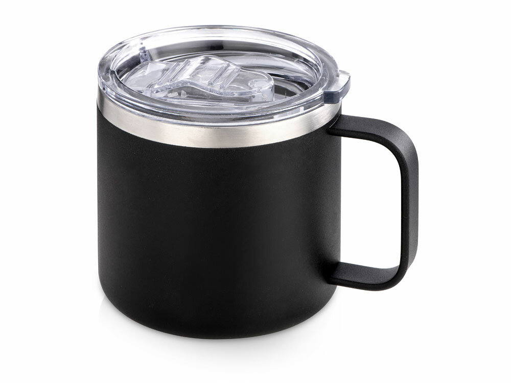 Кружка Waterline «Alaska» с двойными стенками, стальная, черный