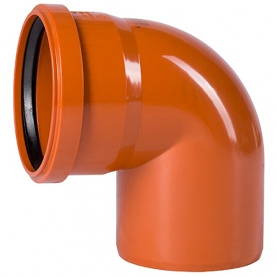 Отвод Ostendorf KGB (НПВХ), Дн 160х67гр б/нап в/к, 222230