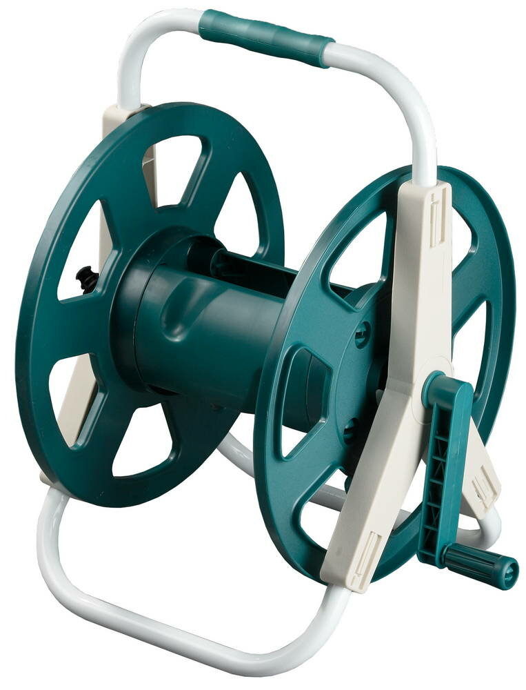 RACO для шлангов 60 м х 1/2", на подставке, стальные опоры, пластиковый барабан, катушка для шлангов (4260-55/586)