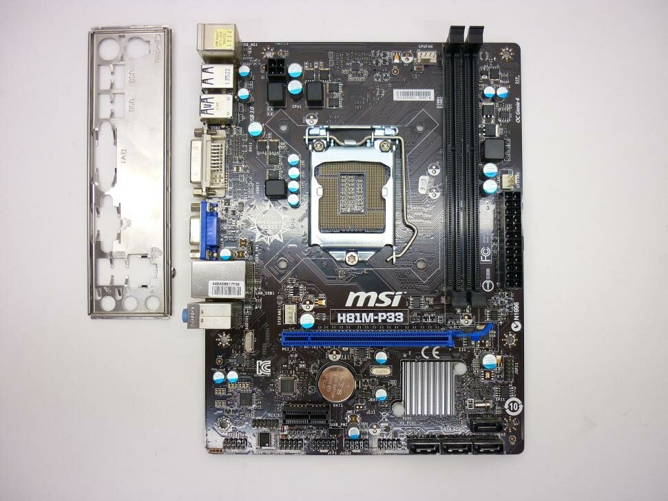 Материнская плата MSI H81M-P33