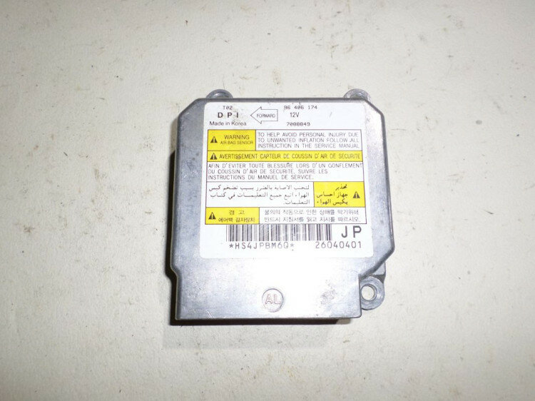 Блок управления подушкой безопасности 96406174 JP 7088849 Шевроле Авео Т200 аэрбегом