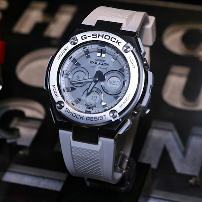 Наручные часы CASIO G-Shock, белый, серебряный — фото 1