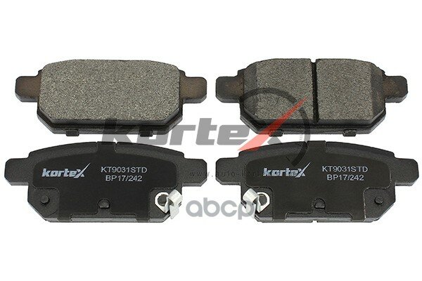 Колодки тормозные задние SUZUKI SX4 13->/VITARA 15->/SWIFT 10-> KORTEX арт. KT9031STD