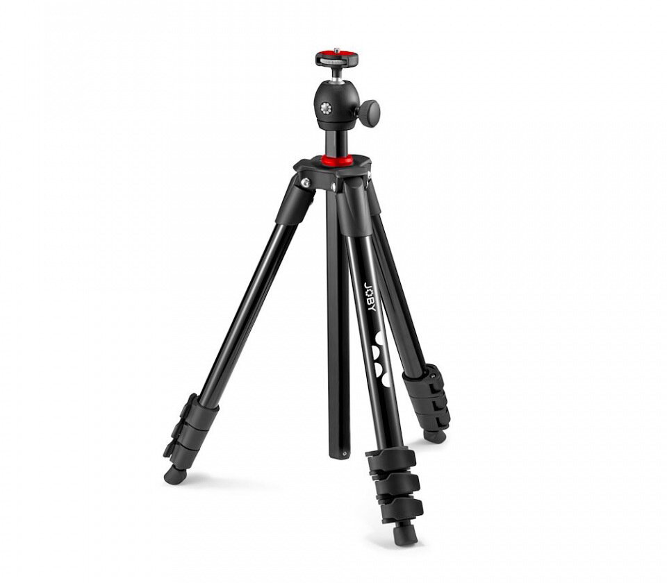 Штатив Joby Compact Light Kit JB01760-BWW, шаровая головка, напольный, черный