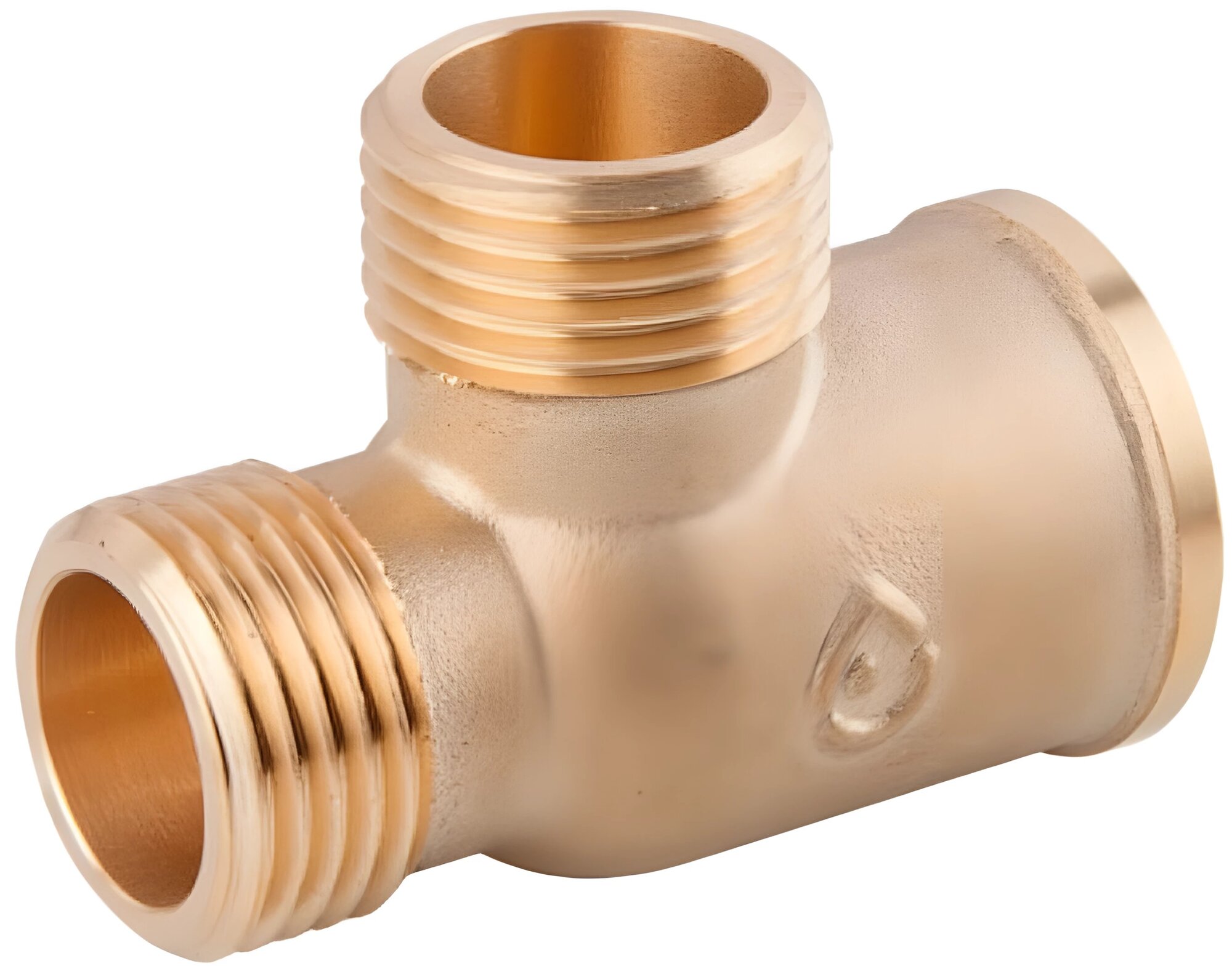 Тройник латунный внутренняя-наружная-наружная 1/2" AV ENGINEERING (AVE306009)