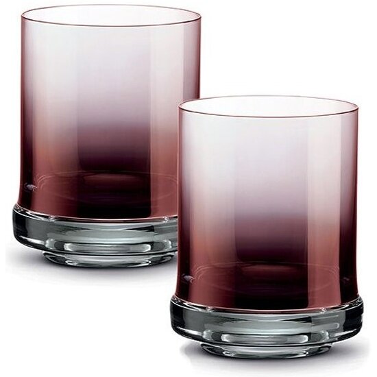 Набор стаканов для воды Pozzi Milano 1876 "Fun Classy" 2 шт, 0.29л (лиловый) (PM-0240/PURP)
