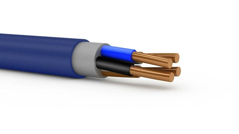 Кабель Русский Свет ВВГнг(А)-LS 4х10 ОК (N) 0.66кВ ( 1 метр ) ЭК000096592