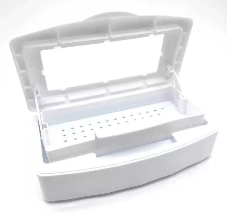 Контейнер, бокс для стерилизации и дезинфекции маникюрных инструментов UM211-111