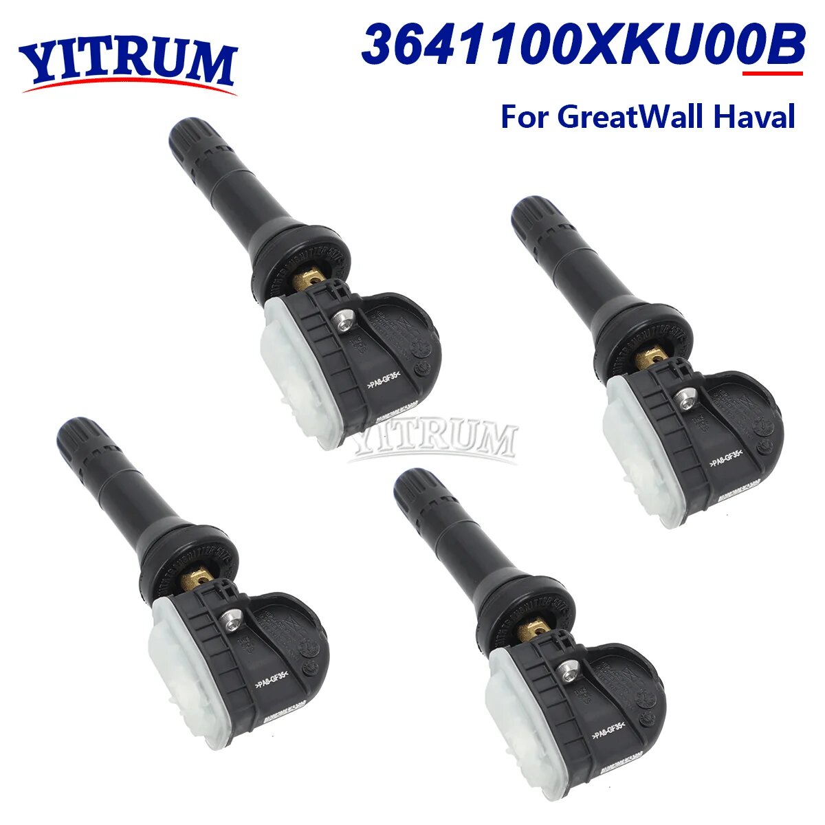 Датчик давления в шинах TPMS 3641100XKU00B Для GreatWall Voleex C30 EV Wingle 5 6 7 Haval H2 H5 Classics H6 Coupe H7 H7L H9 433 МГц 4PCS