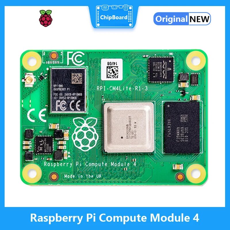 Raspberry Pi CM4 с оперативной памятью 1/2/4/8 ГБ и флеш-памятью eMMC NO WIFI 2GB RAM, 8GB EMMC