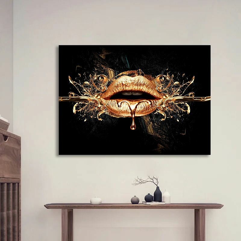 Картина "Лицо девушки", на подрамнике, 50x70 см, холст, дерево