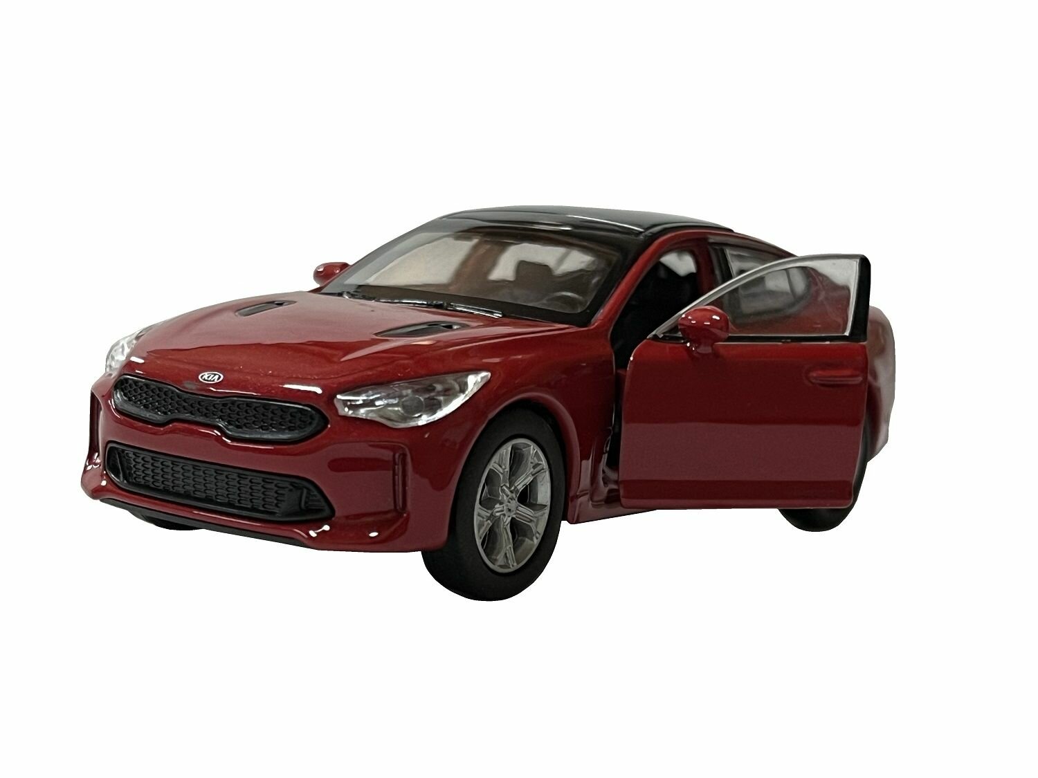 Модель машины 1:38 KIA Stinger красный 43759 Welly
