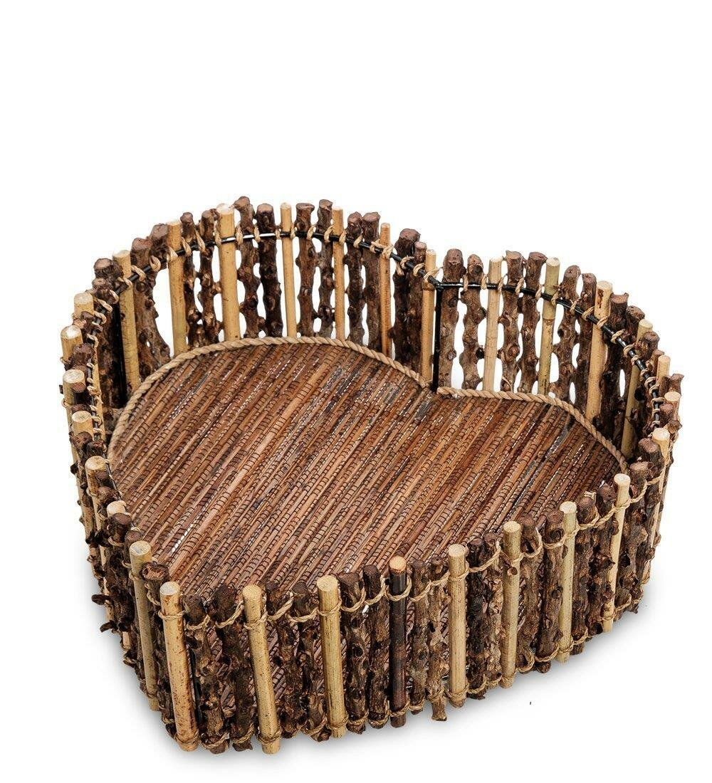 Декоративная корзинка средняя (о. Бали) 63-015-02 Decor and Gift Индонезия