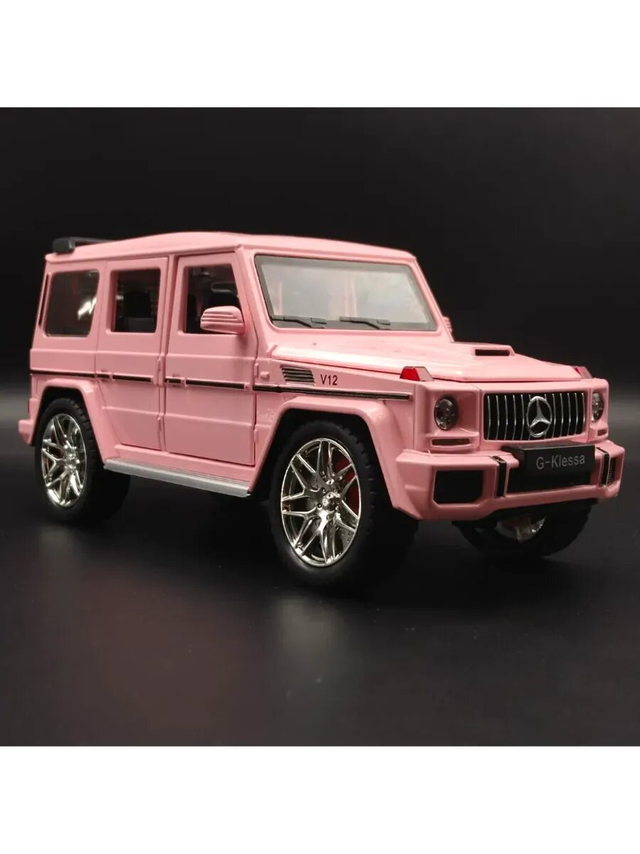 Машинка металлическая Мерседес Гелик коллекционная 1:24