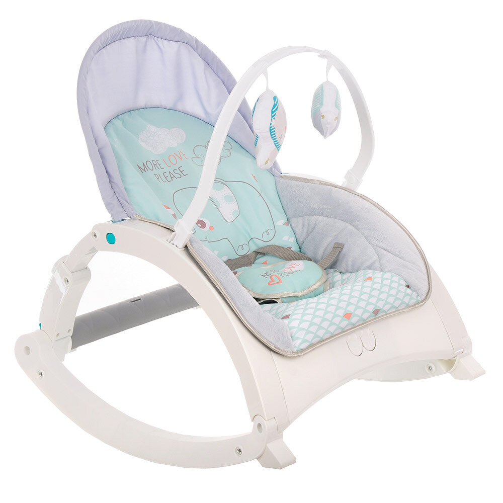 Шезлонг детский Pituso Sambra Слоник серый