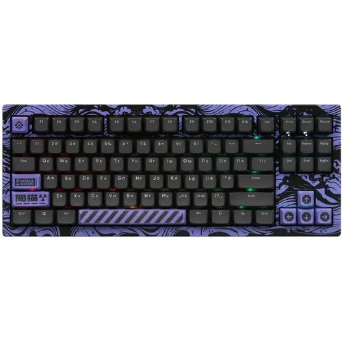 DP-KD-5087-GSP /Клавиатура проводная Дарк проджект x AKKO 5087S Blue [DP-KD-5087-GSP] [механическая