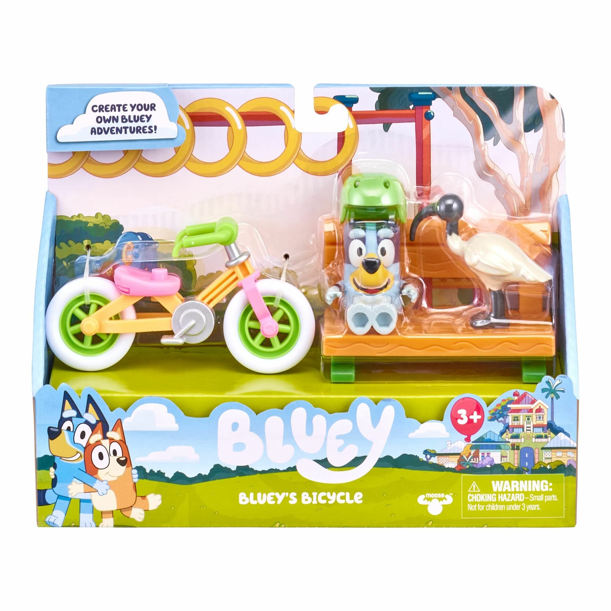 Moose Bluey's Bicycle /Набор моделей велосипедов, детские игрушки,
