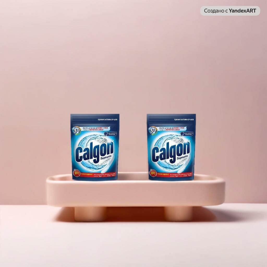 Средство для смягчения воды и против накипи Calgon, 3 в 1, 1,5 кг, 2 шт