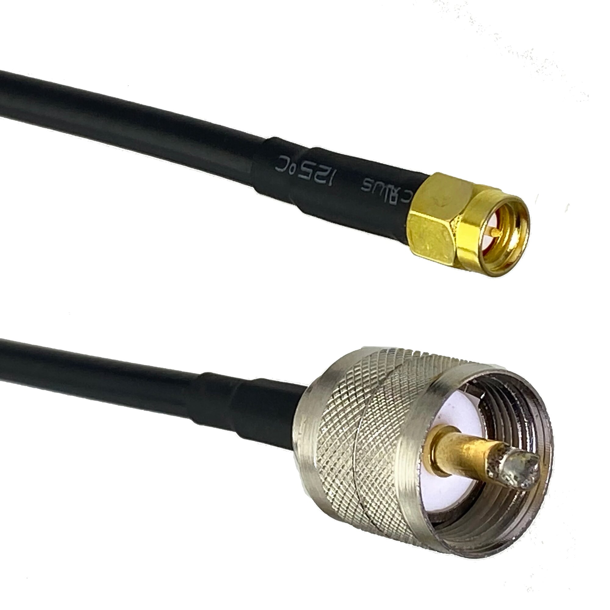 Кабель RG316 RG58 UHF PL259 SO239 TTVXO 6 дюймов ~ 20 м 6inch (15CM), RG58 PL259 to SMA M