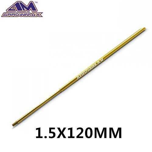 GWOLVES Титановые шестигранные ключи AM-411115/20/25/30 1.5X120mm