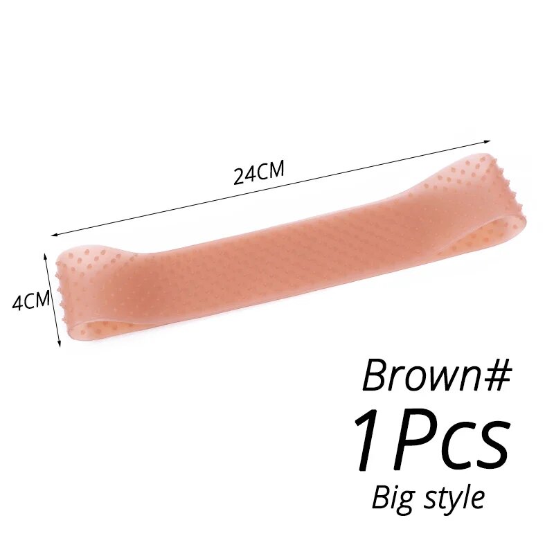 Силиконовая повязка для парика Brown-L-1Pcs