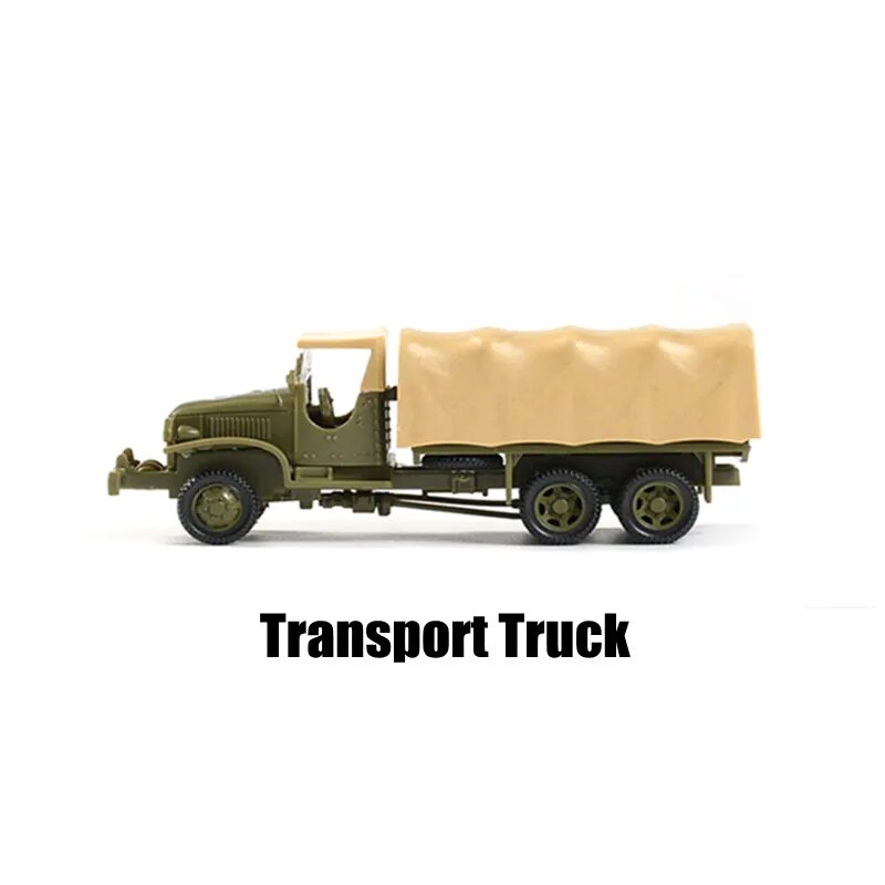 Модель грузовика GMC XMWL 1/72, цвет: transport truck