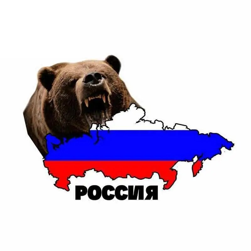 Наклейка на ноутбук FUYOOHI, Россия, 13cm