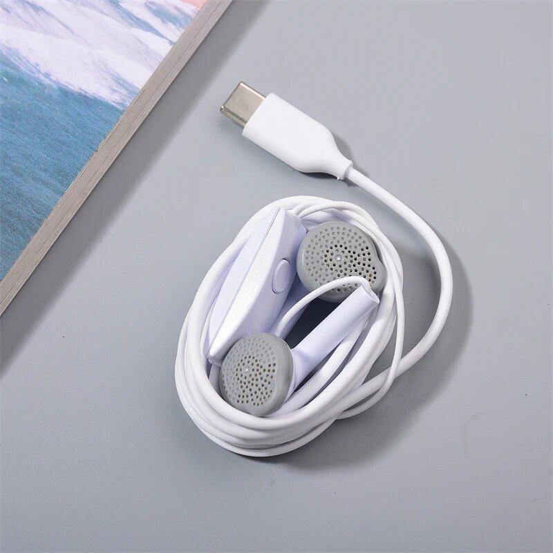 Samsung Type C Наушники S5830 Проводные white