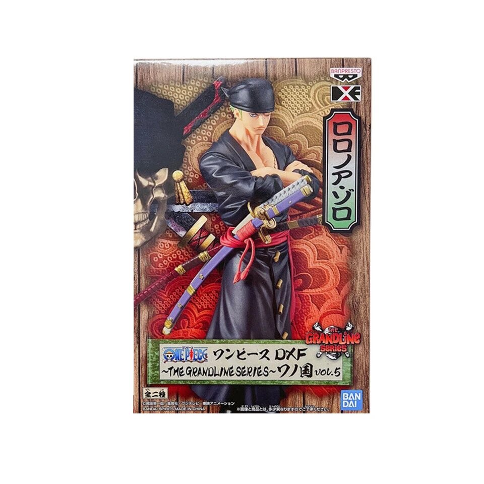 Bandai One Piece DXF 17 см Roronoa Zoro фигурки