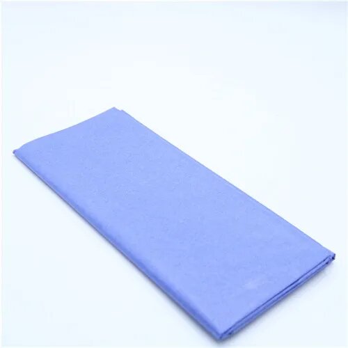 Бумажная салфетка для рукоделия 50*65 см, 10 листов Синий, sapphire blue