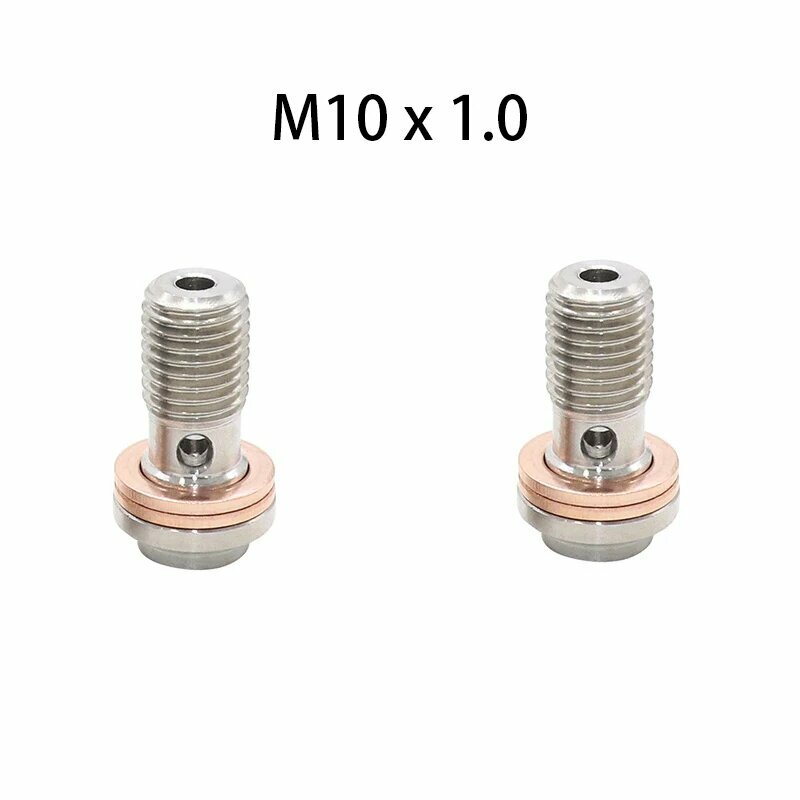 Болты банджо M10x1.0 для тормоза мотоцикла, 2шт