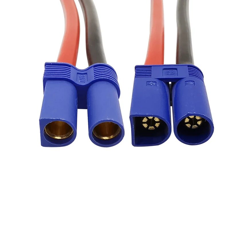 EC5 разъем для RC аккумуляторов, силиконовый кабель 10AWG
