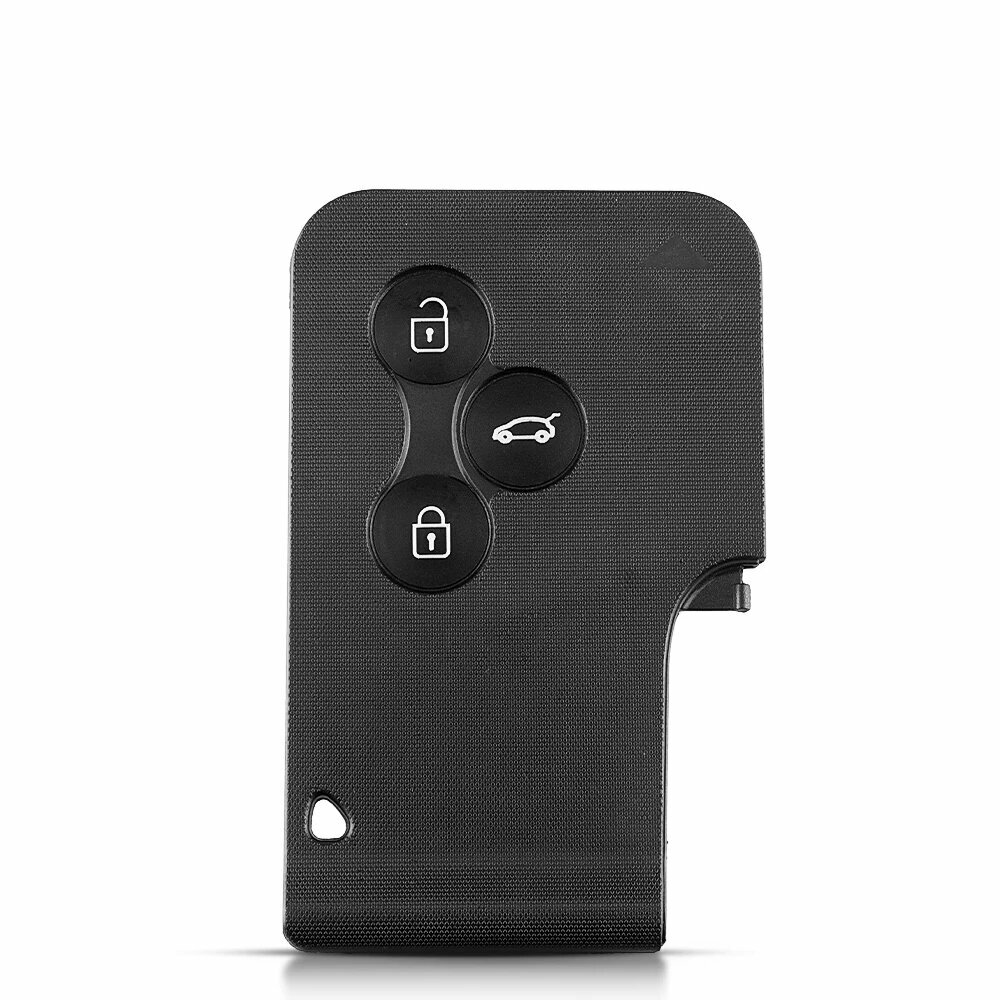KEYYOU Сменный корпус ключа смарт-карты для Renault Clio Logan Megane 2 3 Koleos Key Shell No Blade