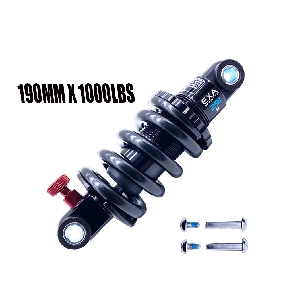 KS Exa Form 291R Велосипедный пружинный задний амортизатор 190MMX1000LBS