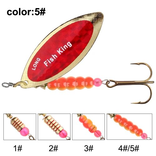 FISH KING Блесна 4.5г/7.0г/12.5г/17.5г/27г 4.5g, 5