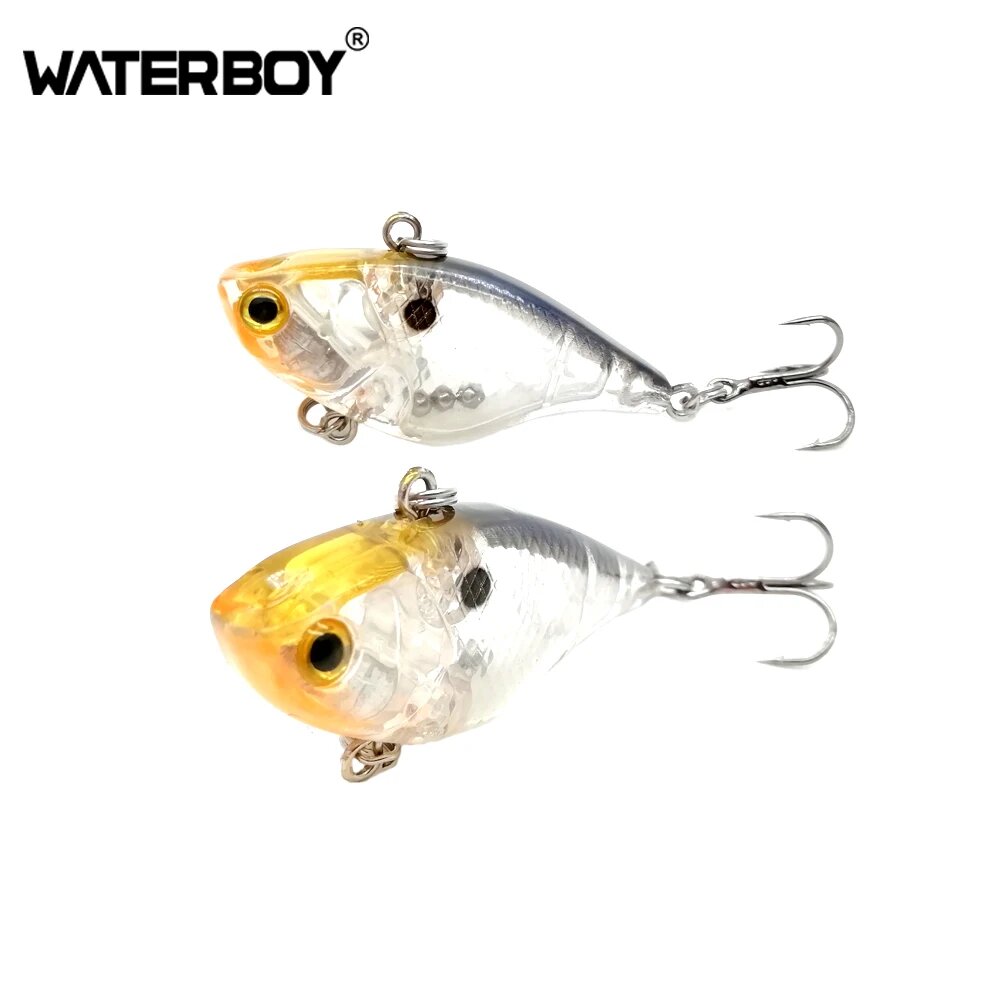 WATERBOY Мини Воблер 4 см Желтый, Color 9