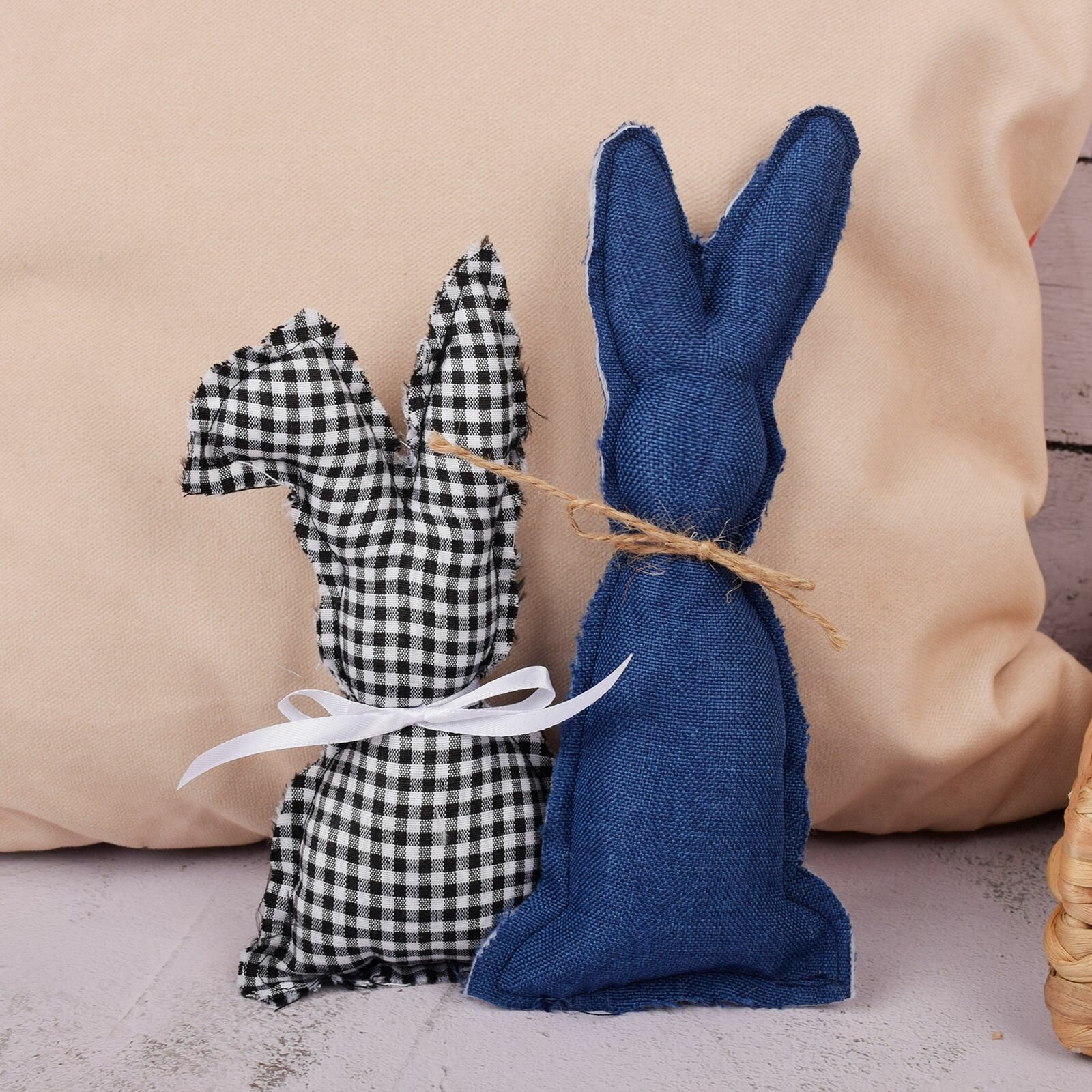 Аксессуар для Пасхи, Новые пасхальные украшения с плюшевыми кроликами для домашнего декора и тематических вечеринок