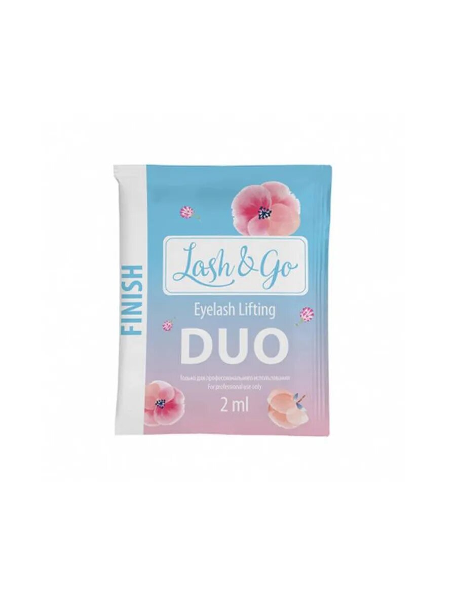 Lash&Go Состав для ламинирования ресниц DUO Finish в саше 2 мл