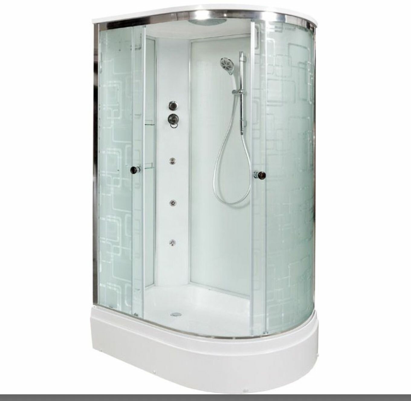 Душевая кабина DTO EM2712L с гидромассажем