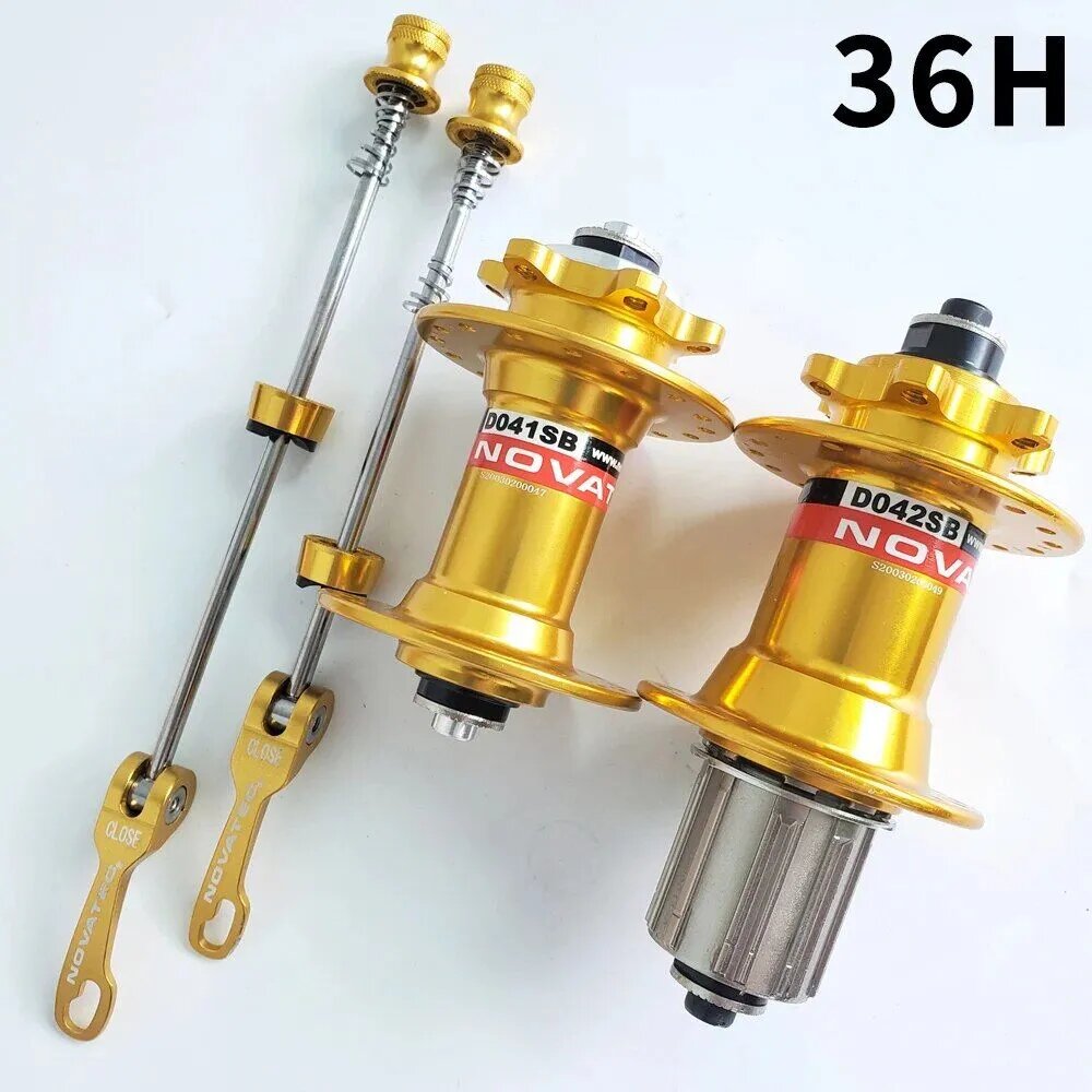 Novatec D041SB D042SB Дисковый тормоз передние / задние ступицы велосипеда 28 32 36 отверстий