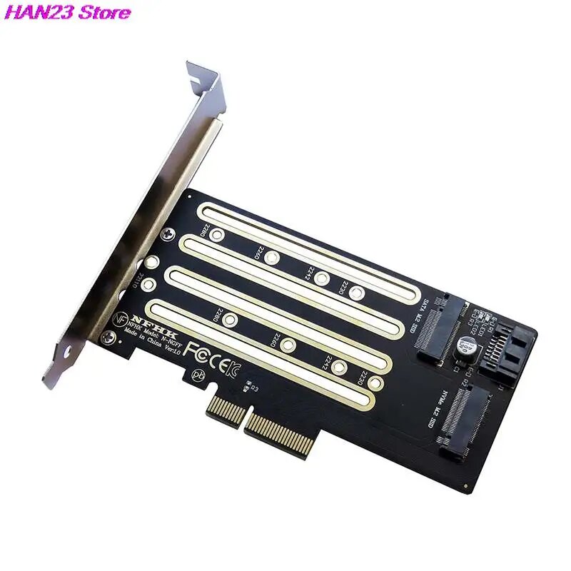 SD&HI Адаптер NVMe M.2 SSD к PCIe 3.0 4.0