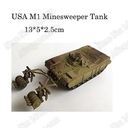 Набор пластиковых танков GRAPMAN 1:72