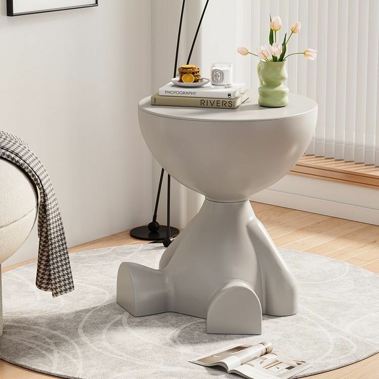 Столик поднос на кровать для завтрака в постель на ножках пластиковая подставка под ноутбук, кроватный стол для еды