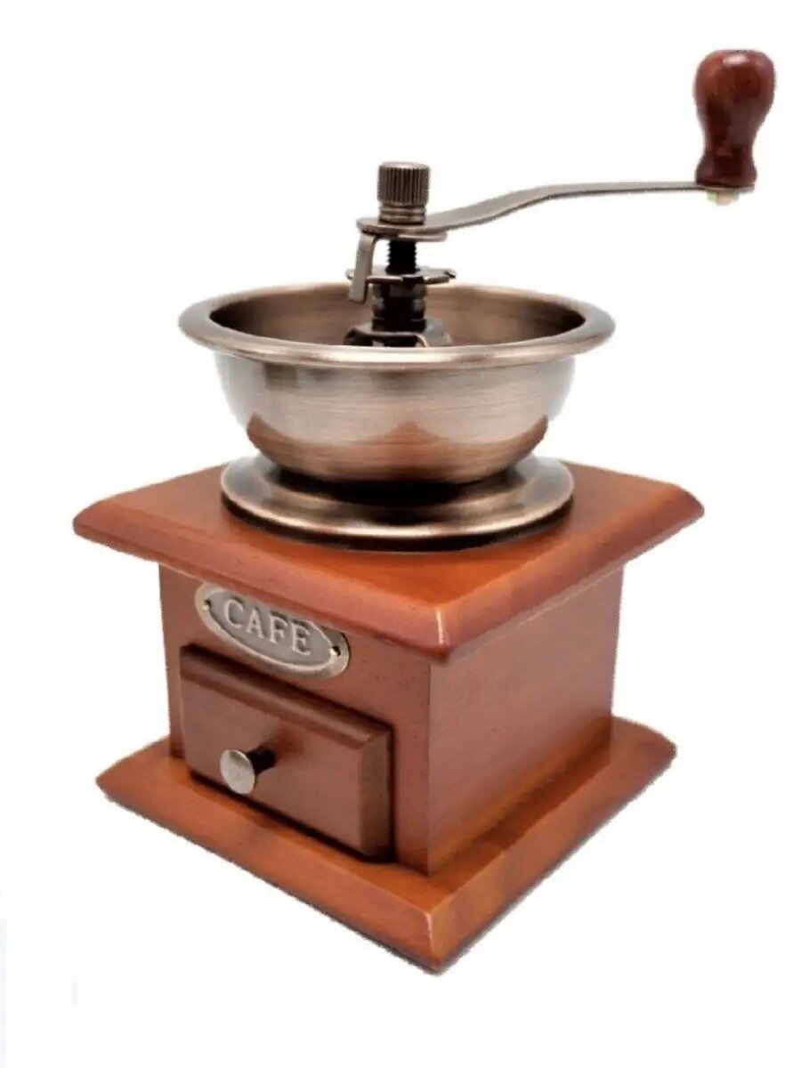Кофемолка ручная для кухни механическая