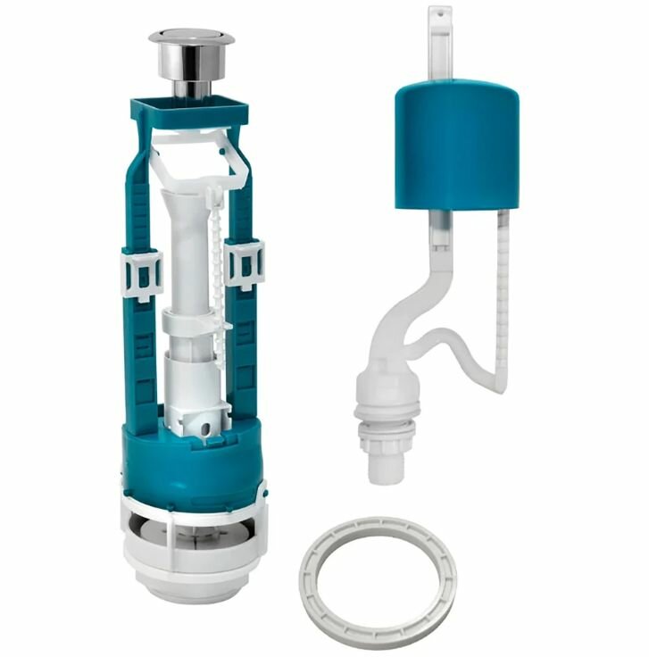 Арматура одноуровневая инкоэр нижний подвод 1/2" пластик