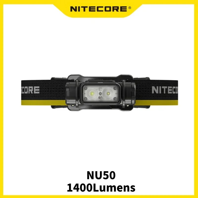 NITECORE NU50 перезаряжаемый налобный фонарь 1400 люмен