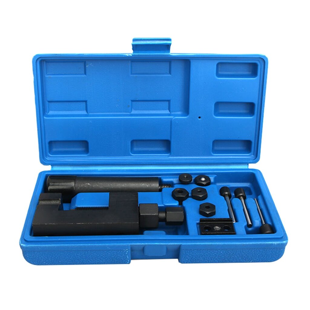 Набор инструментов для резки цепи и заклепок, прерыватель клепки для квадроциклов/ Велосипедов/мотоциклов/Кулачковый привод