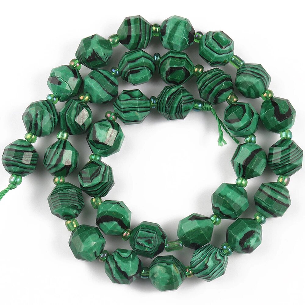 Сапфировые бусины темно-синие 40 шт xilitata Изумрудный, 8mm (approx 40pcs), Malachite