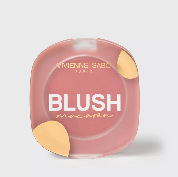 Румяна Vivienne Sabo для лица матовые Macaron, тон 03 нежно-розовый, 4,1 гр