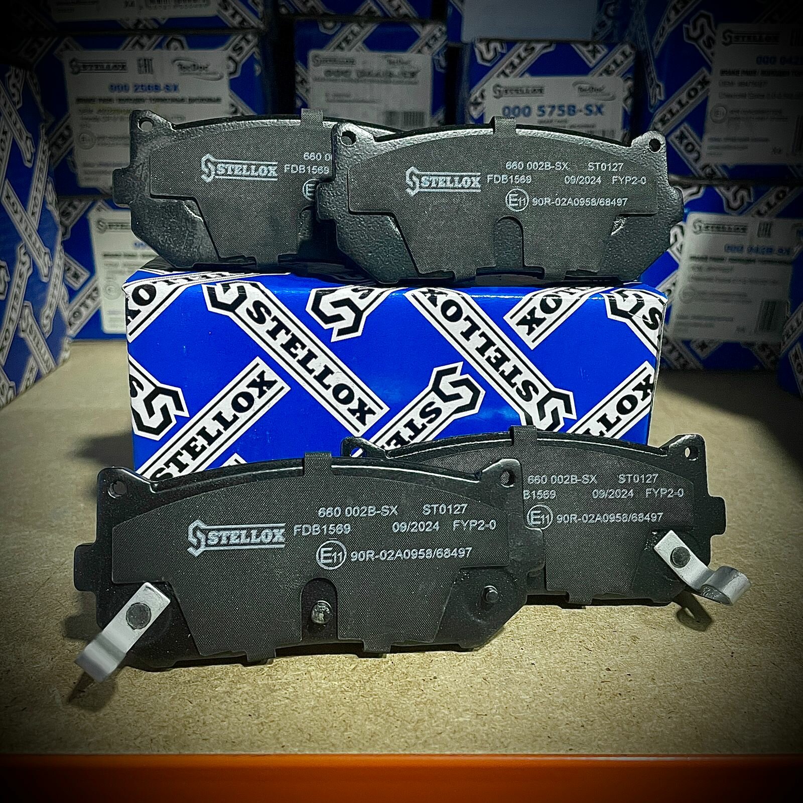 Колодки задние Kia Spectra 1.6 / Колодки для КИЯ Спектра - 2628ZK9A0; 2628ZK2FC